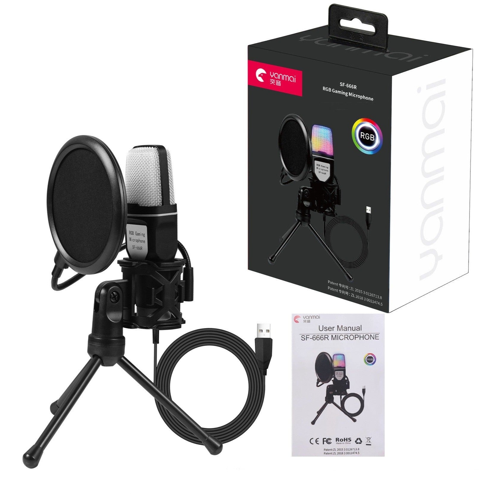 Esports Gaming Microphone – CyberRaptorTech